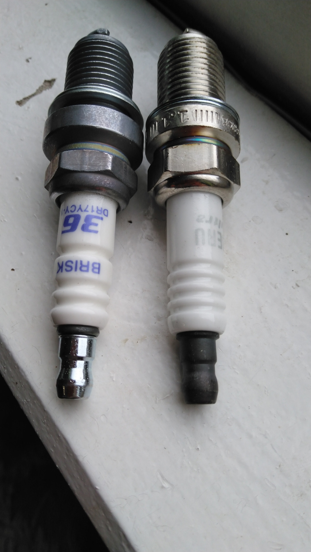 Нищебродские свечи для спортажа. Beru Z73 и Brisk A-line 36 — KIA ...