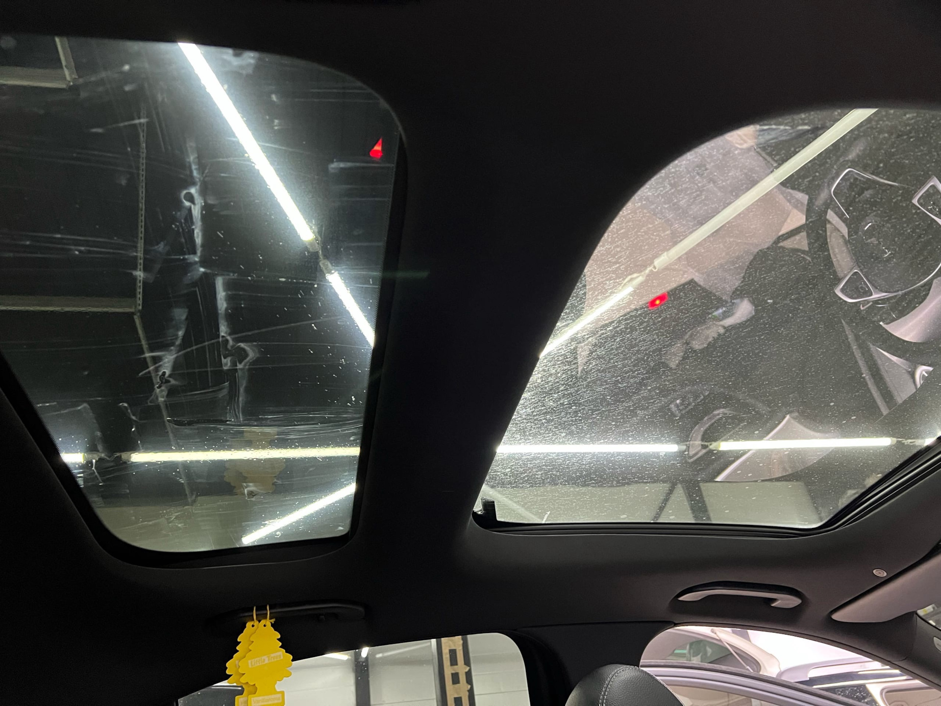 Тонировка панорамы и восстановление центральной консоли — Mercedes-Benz ...