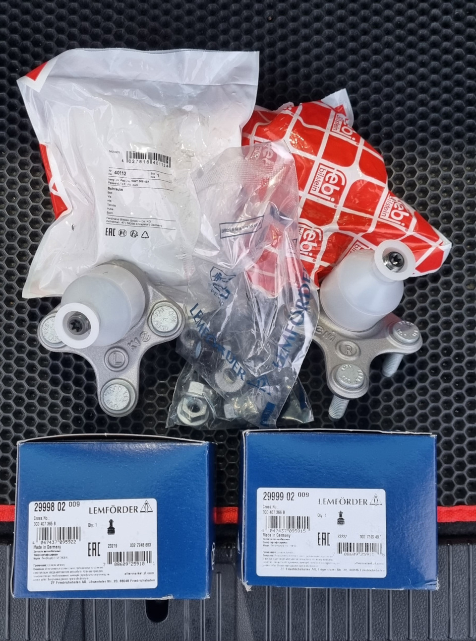 2999802 Шаровая опора LEMFORDER | Запчасти на DRIVE2