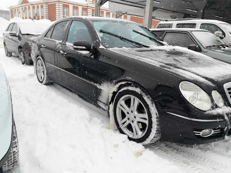 SNOW — Mercedes-Benz E-class (W211), 3,5 л, 2006 года | просто так | DRIVE2