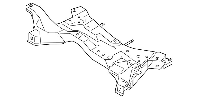 MR403173 Подрамник для Lancer 2004 года Mitsubishi | Запчасти на DRIVE2