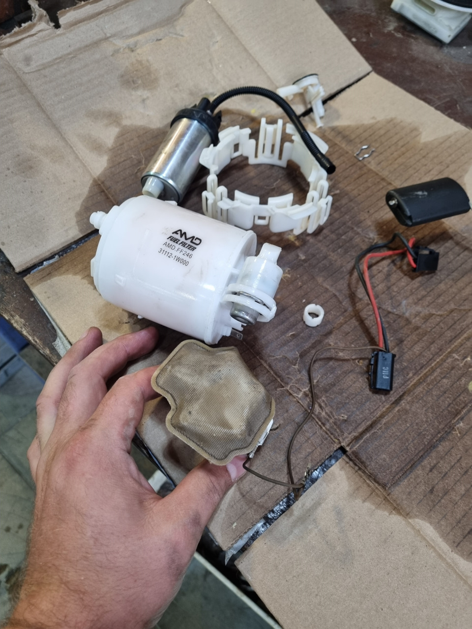 311121W000 ФИЛЬТР ТОПЛИВНЫЙ (БЕНЗИН) KIA HYUNDAI | Запчасти на DRIVE2