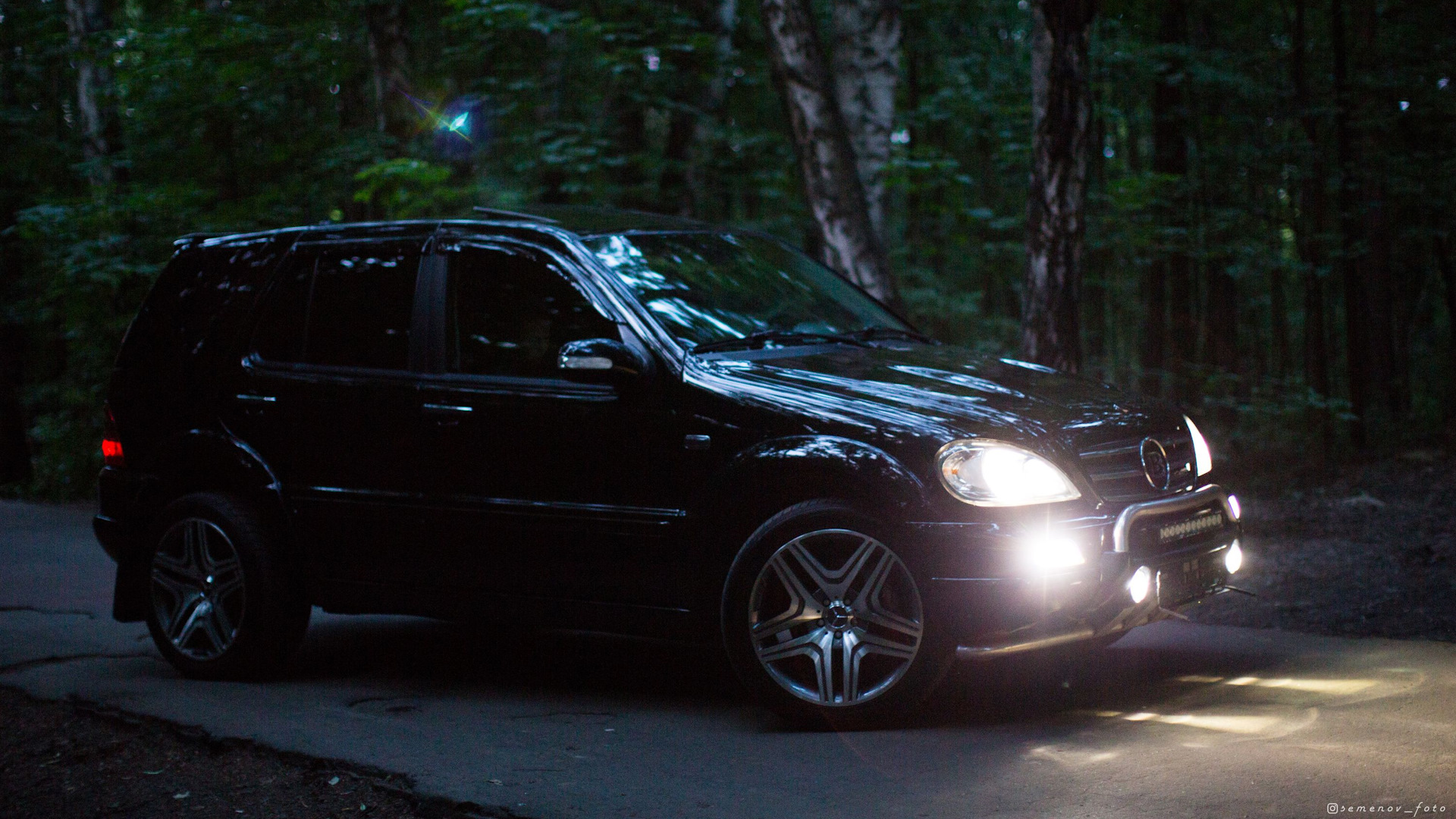 Mercedes-Benz ML 55 AMG (W163) 5.5 бензиновый 2001 | BRABUS Original на ...