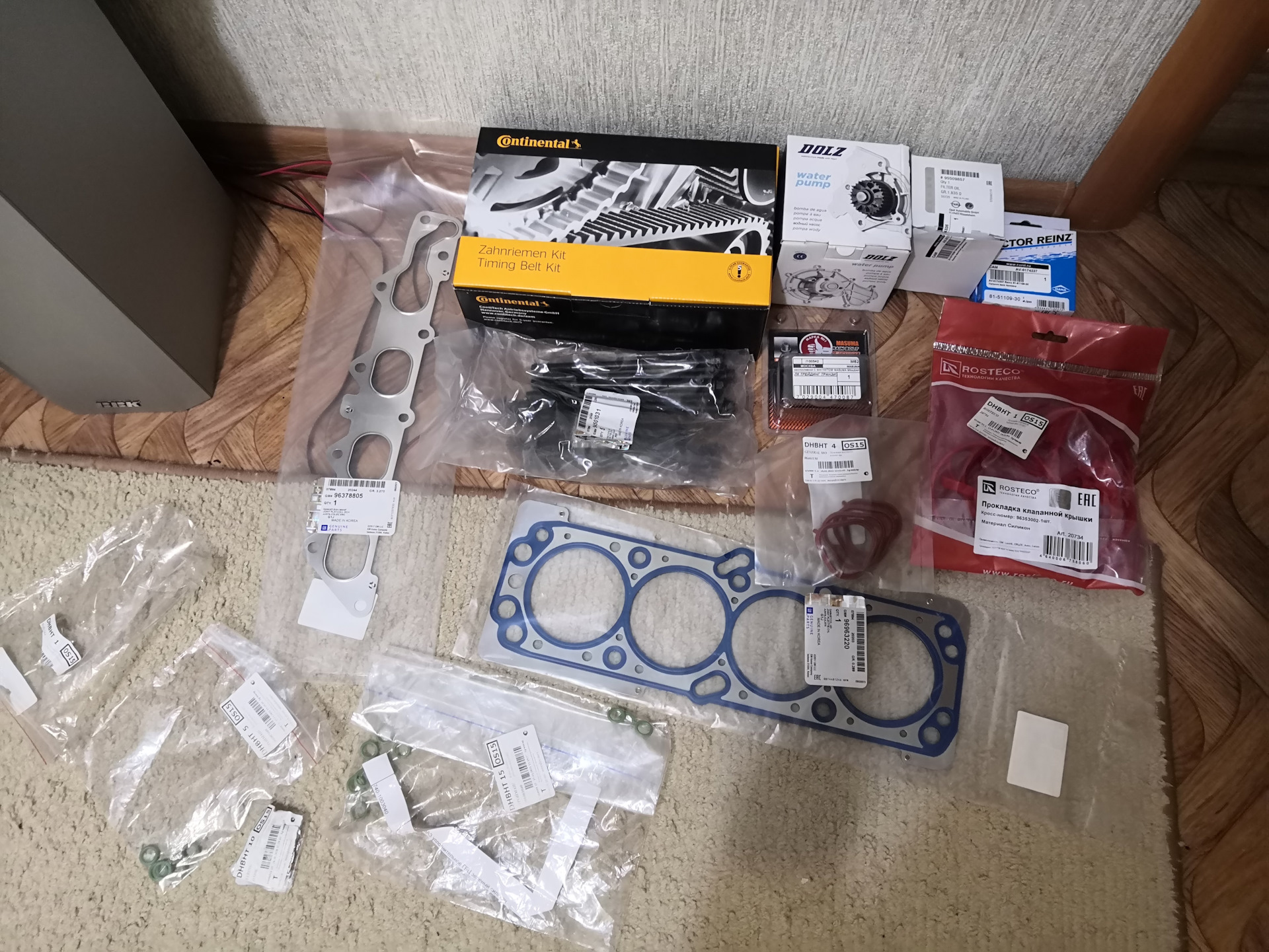 Замена ремня ГРМ, прокладки ГБЦ, Клапанной крышки. — Chevrolet Lacetti ...