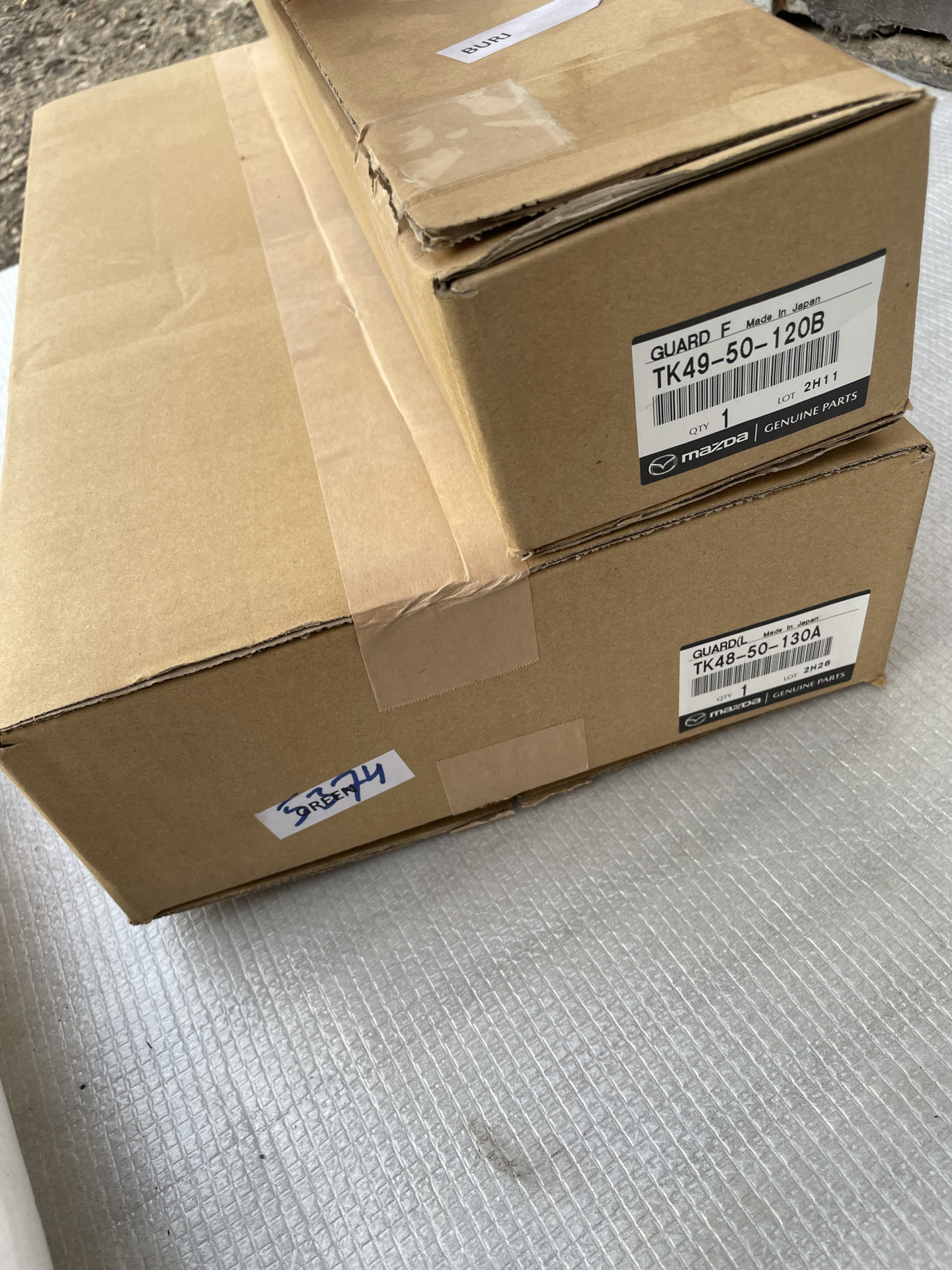 Частичный антихром — Mazda CX-9 (2G), 2,5 л, 2018 года | другое | DRIVE2