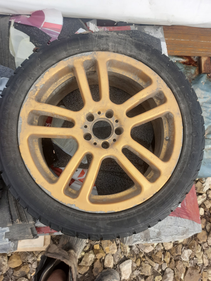 Шины зимние нешипованные Triangle Group 225/45 R17, литые диски Rays ...