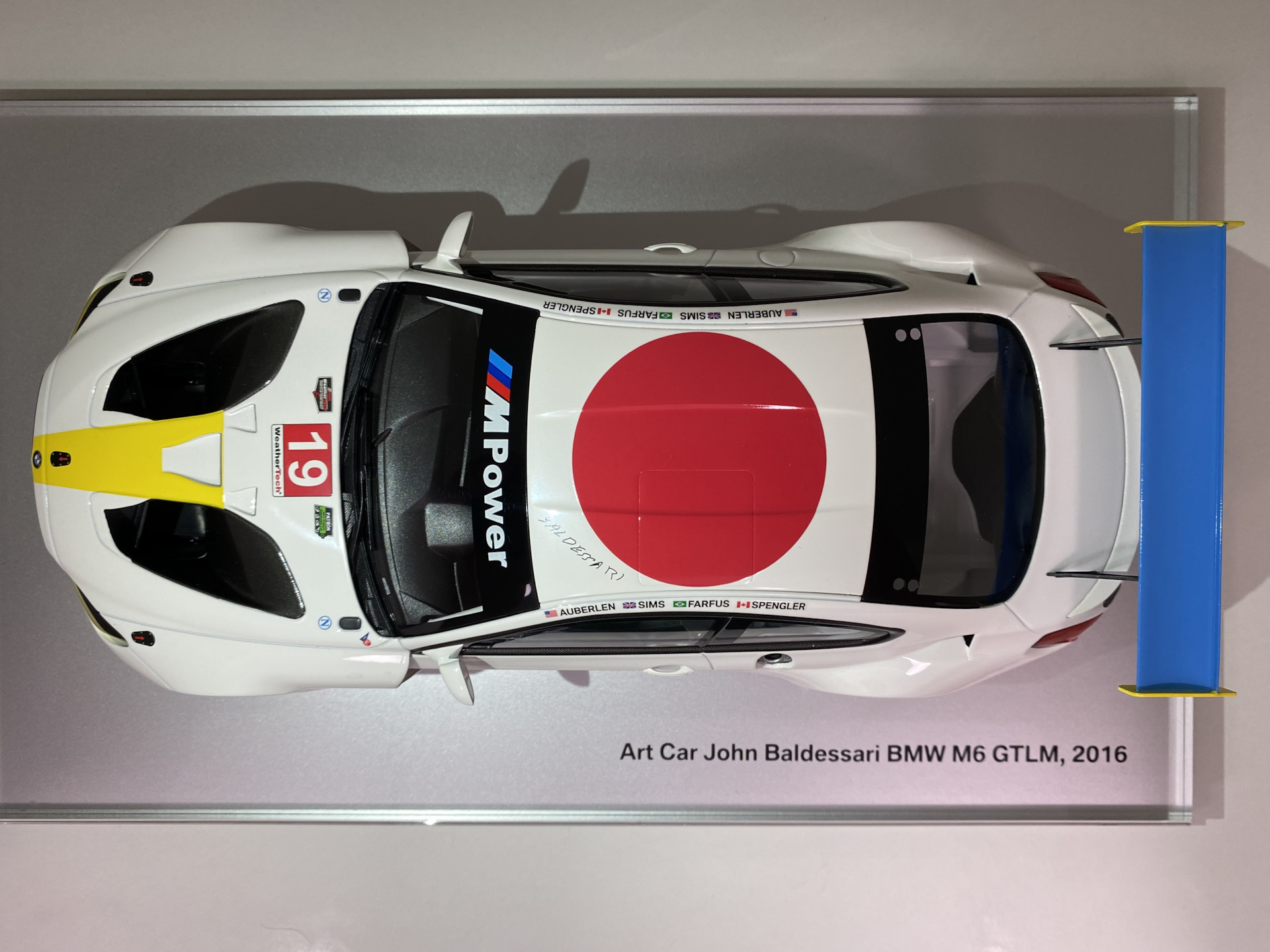 BMW Art Car M6 GTLM John Baldessari Масштаб 1/18 — Сообщество ...