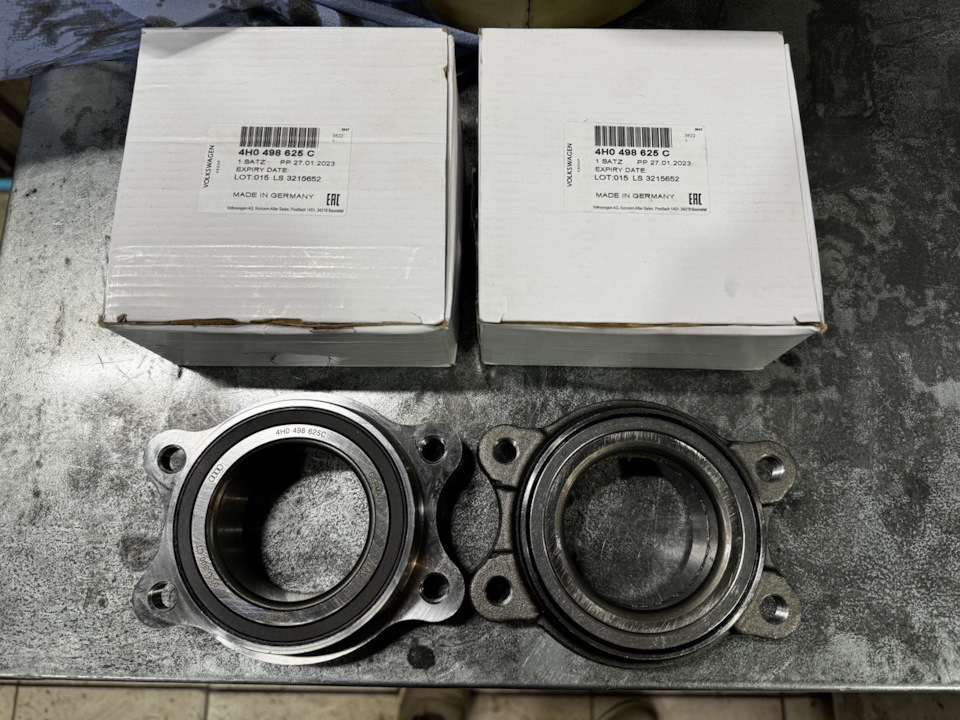 2024-01-28 | Замена ступичных подшипников — Audi RS6 (C7), 4 л, 2015 ...