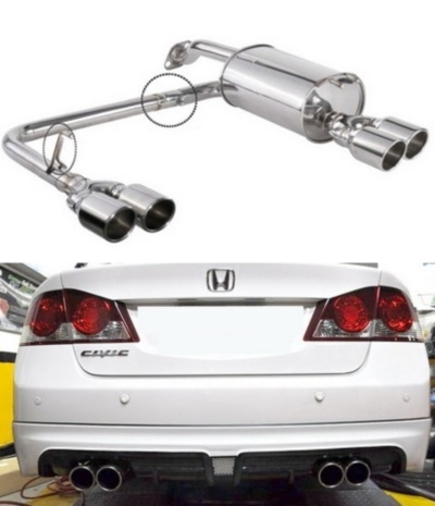 Ищу глушитель, нужен совет. — Honda Civic 4D (8G), 1,8 л, 2010 года ...