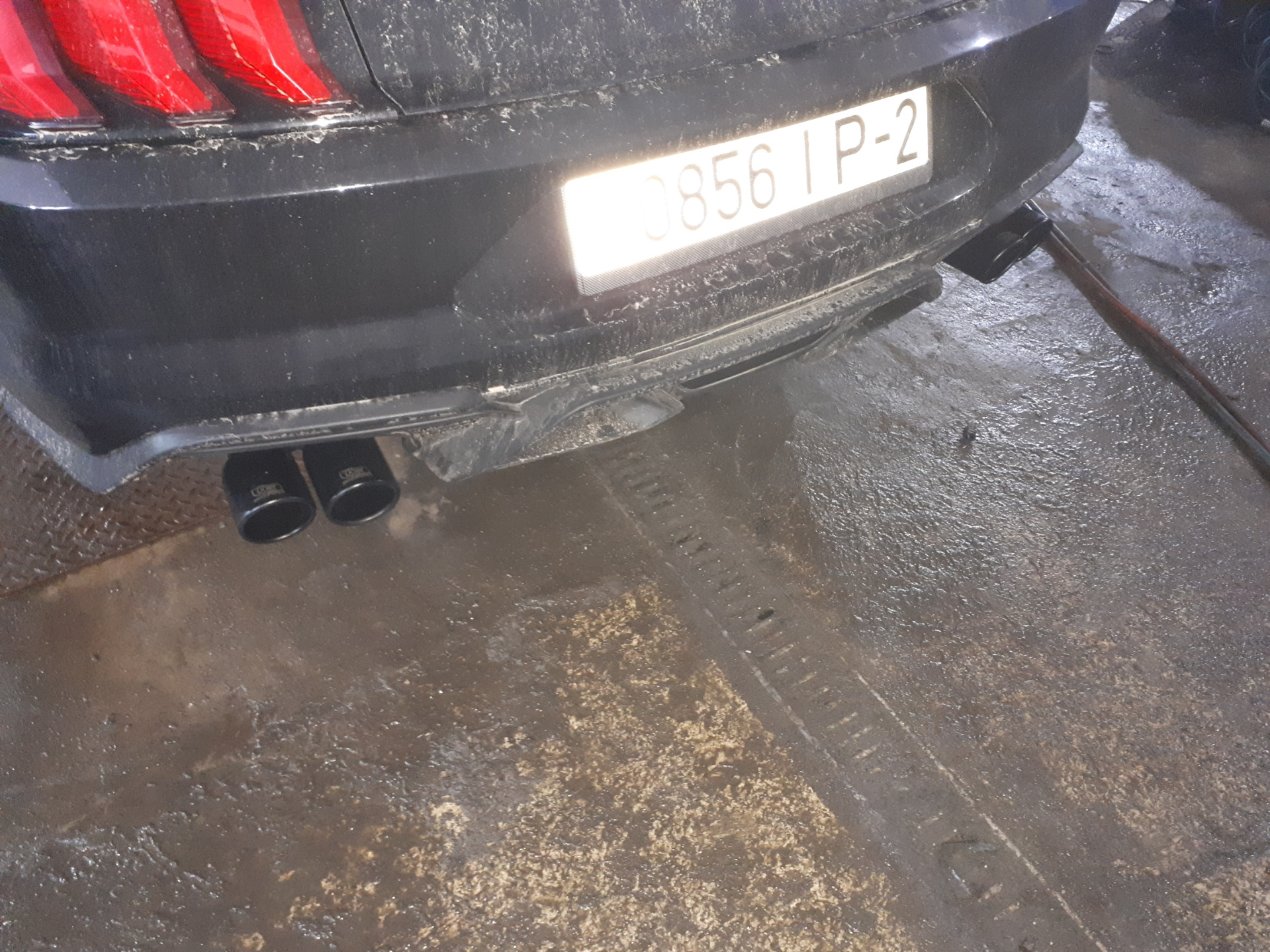 old school — выхлоп glasspack — Ford Mustang (6G), 2,3 л, 2019 года ...