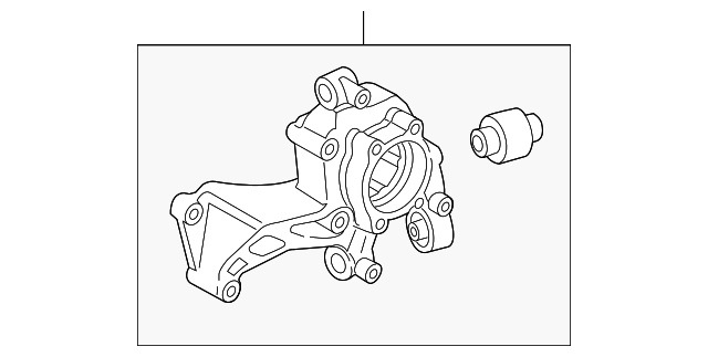 1K0505436AD Кулак поворотный VAG | Запчасти на DRIVE2