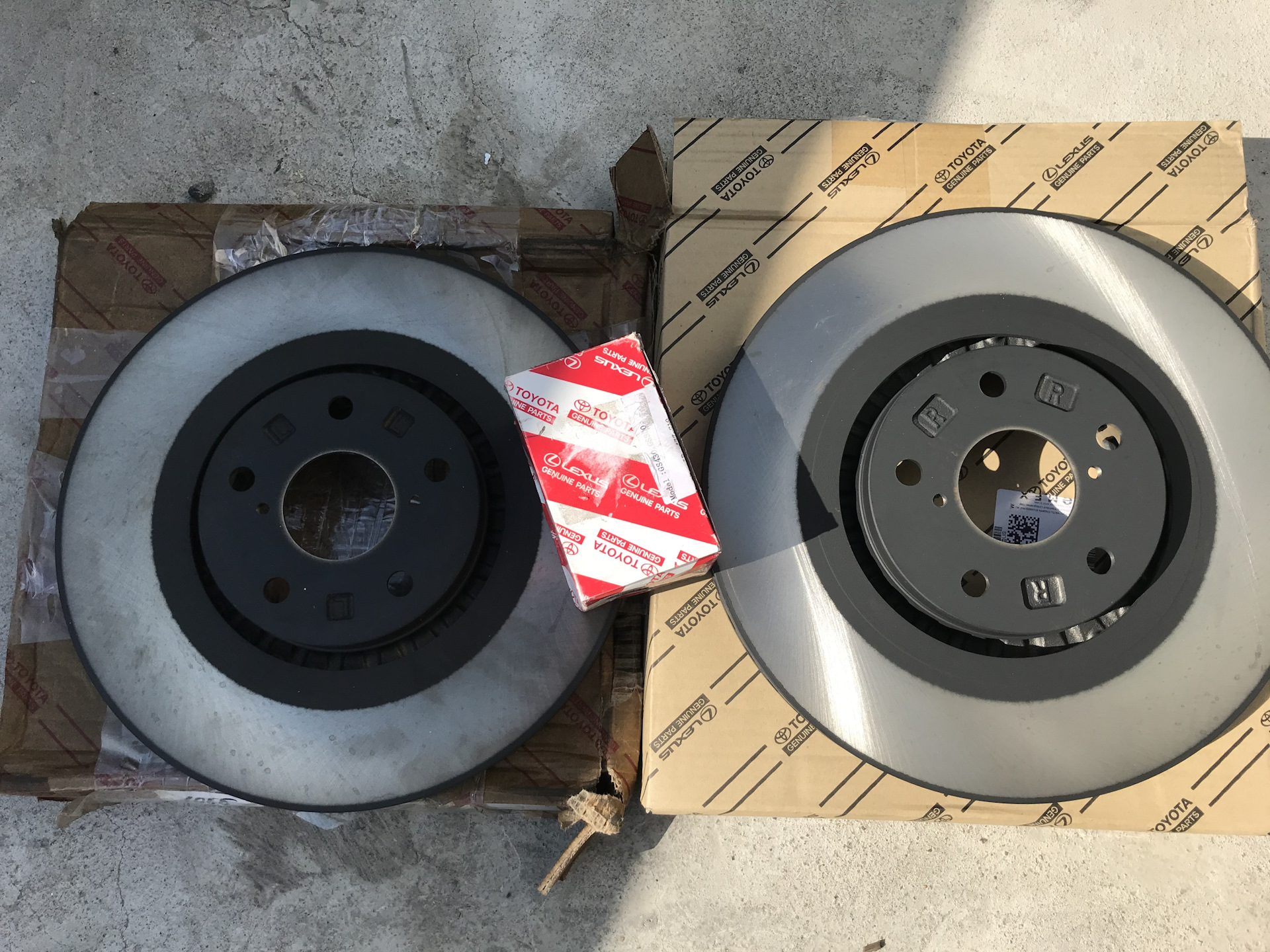 Переход с тормозов UCF21 на GRS190 — Toyota Aristo (II), 3 л, 2002 года ...