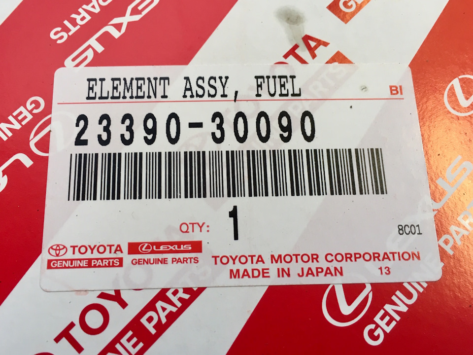 2339030090 Фильтр топливный TOYOTA LEXUS | Запчасти на DRIVE2