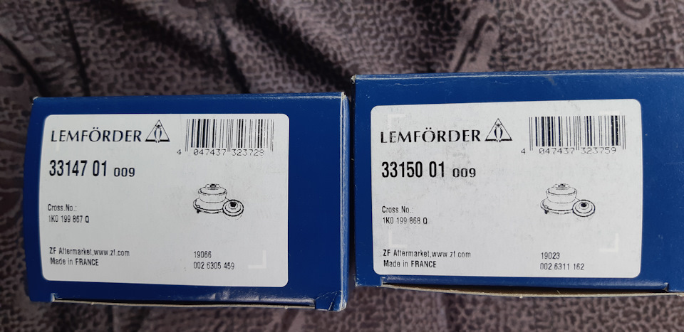 Подготовка к замене порванных резиновых частей опор двигателя в ...