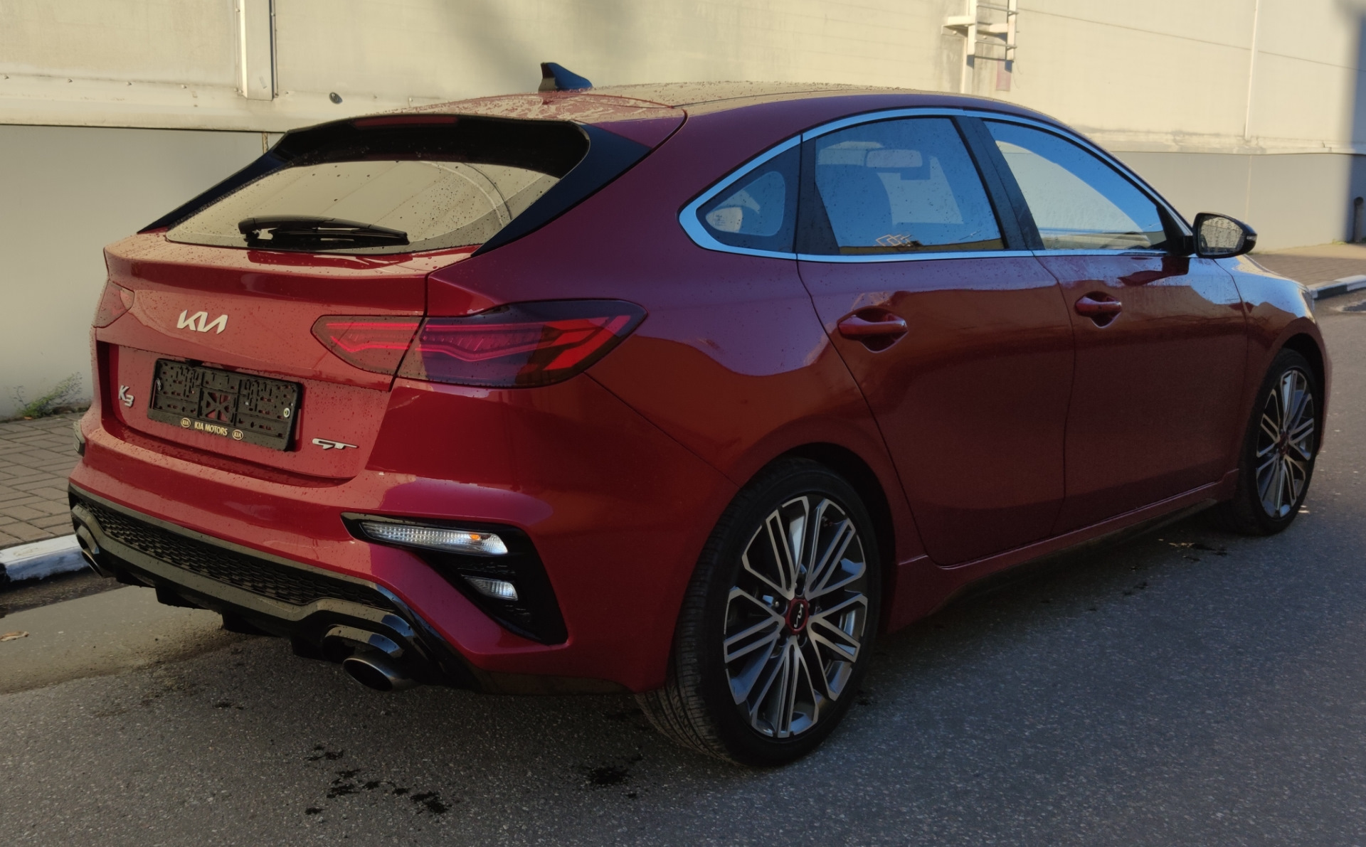 Немного фото внешнего вида и описания авто — KIA K3 GT, 1,6 л, 2021 года | покупка машины | DRIVE2