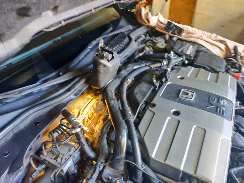 Уходит антифриз после установки ГБО — Honda Legend (KA9), 3,5 л, 2001 ...