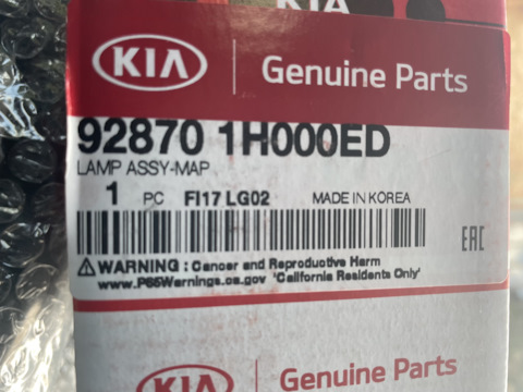 928701H000ED Фара KIA HYUNDAI | Запчасти на DRIVE2