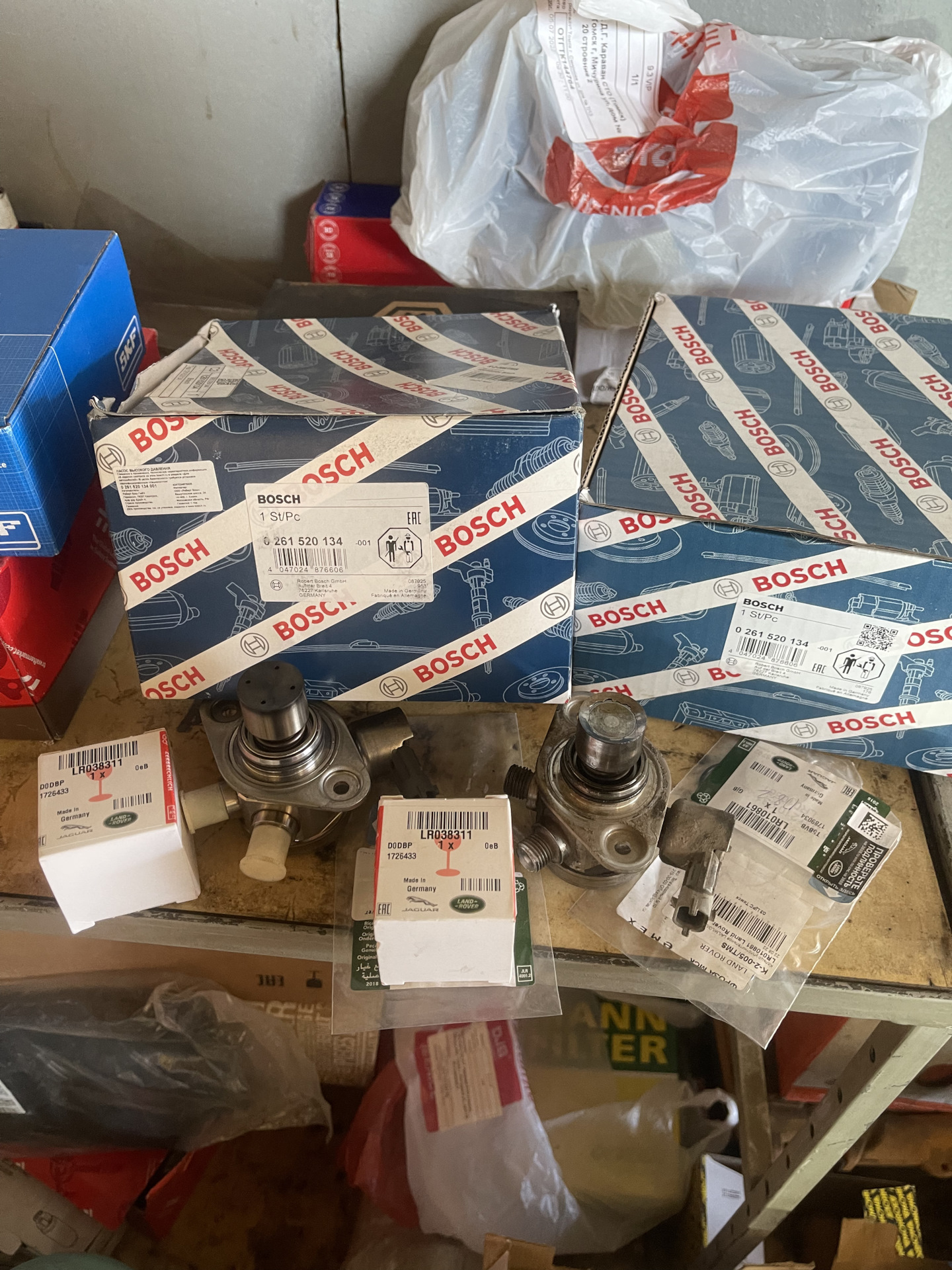 ТНВД — Land Rover Range Rover (3G), 5 л, 2010 года | визит на сервис ...