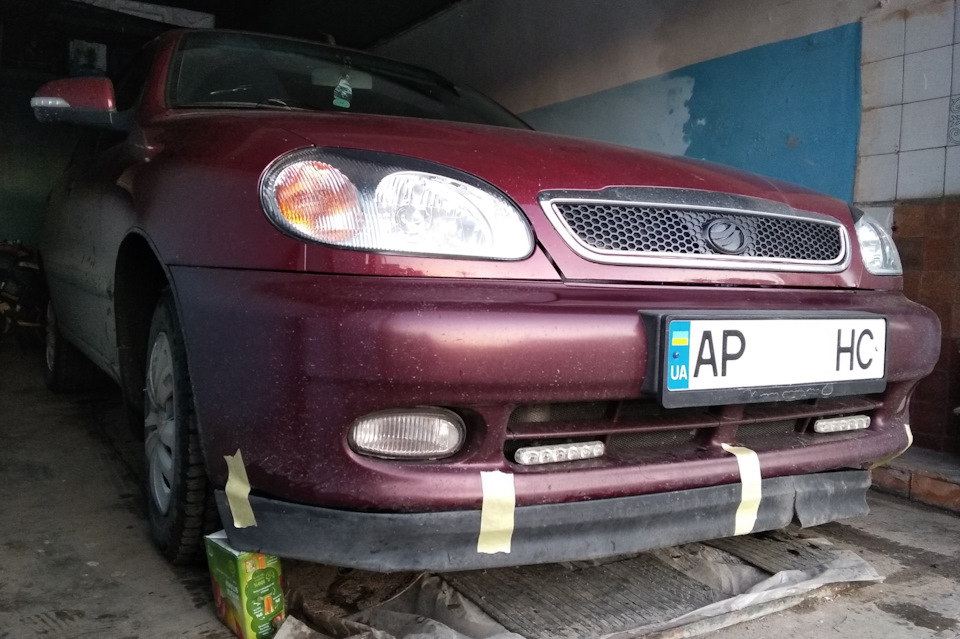 Губа бампера от Vectra C на ланос — быть или не быть… — ЗАЗ Lanos, 1,5 ...
