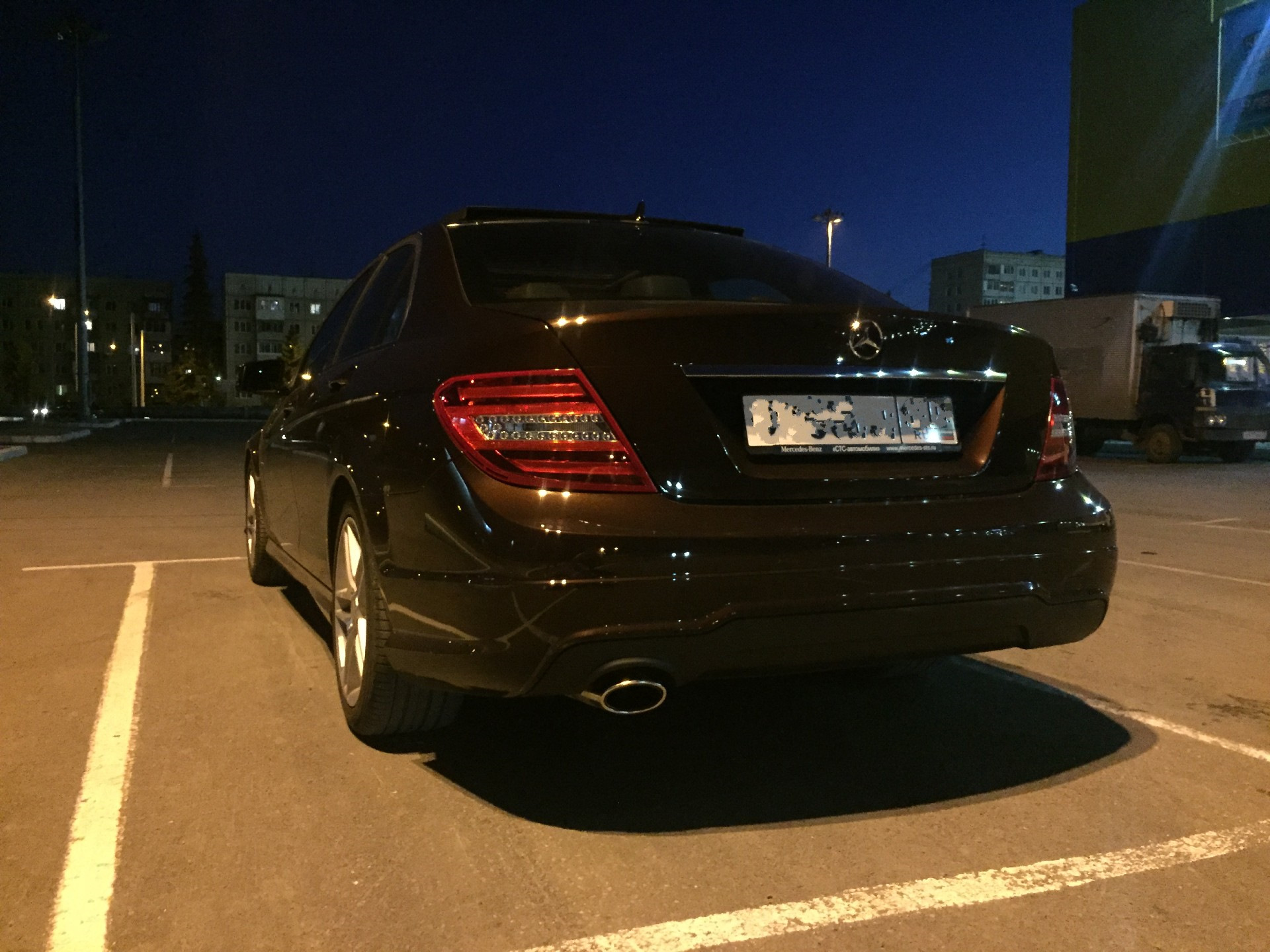 Три сибирские зимы на w204 — Mercedes-Benz C-Class (W204), 1,8 л, 2012 ...