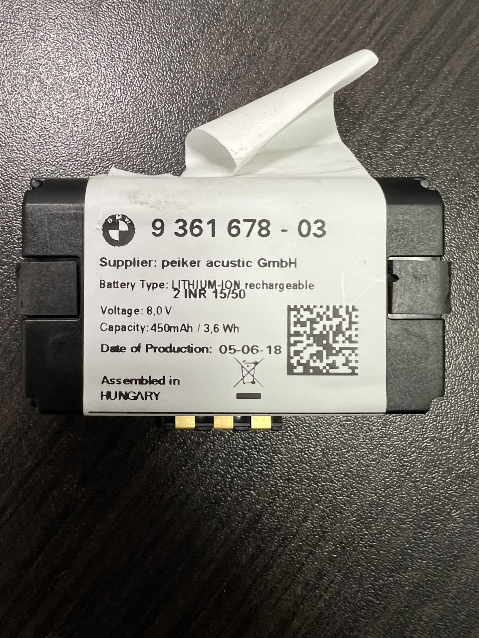 Отказ системы SOS ( системы экстренного вызова) — BMW 5 series (G30), 2 ...