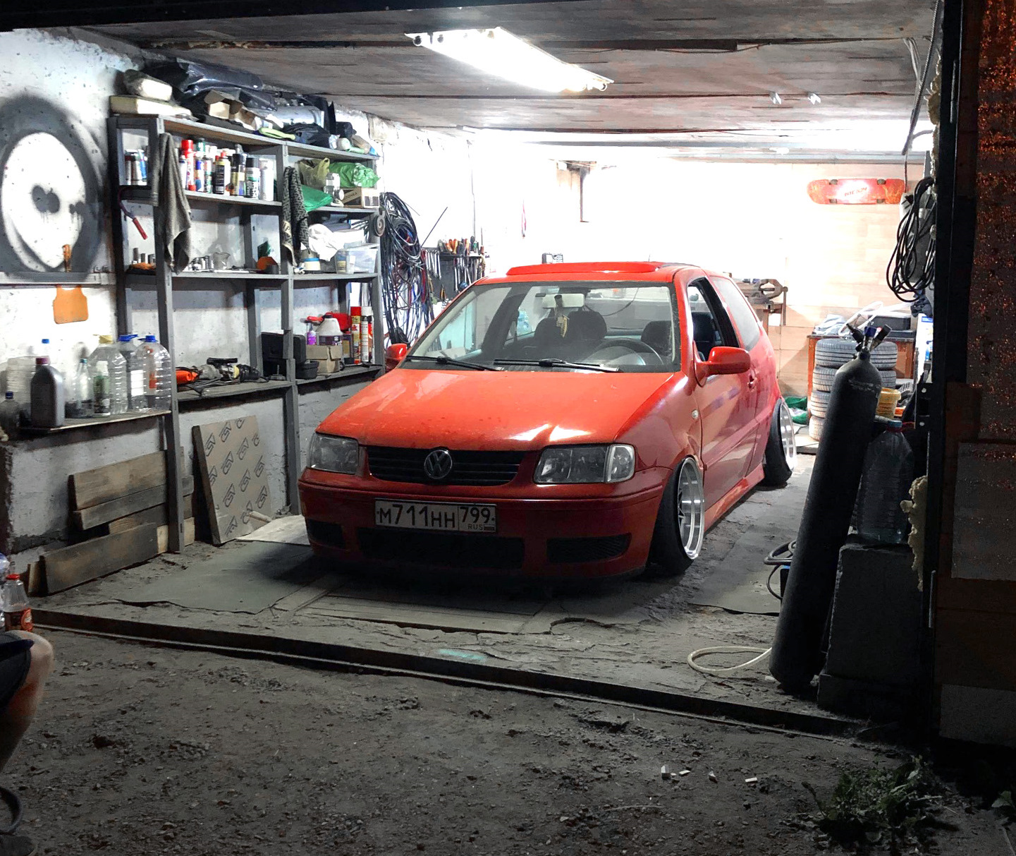 Финишная прямая — Volkswagen Polo Mk3, 1,4 л, 2000 года | тюнинг | DRIVE2