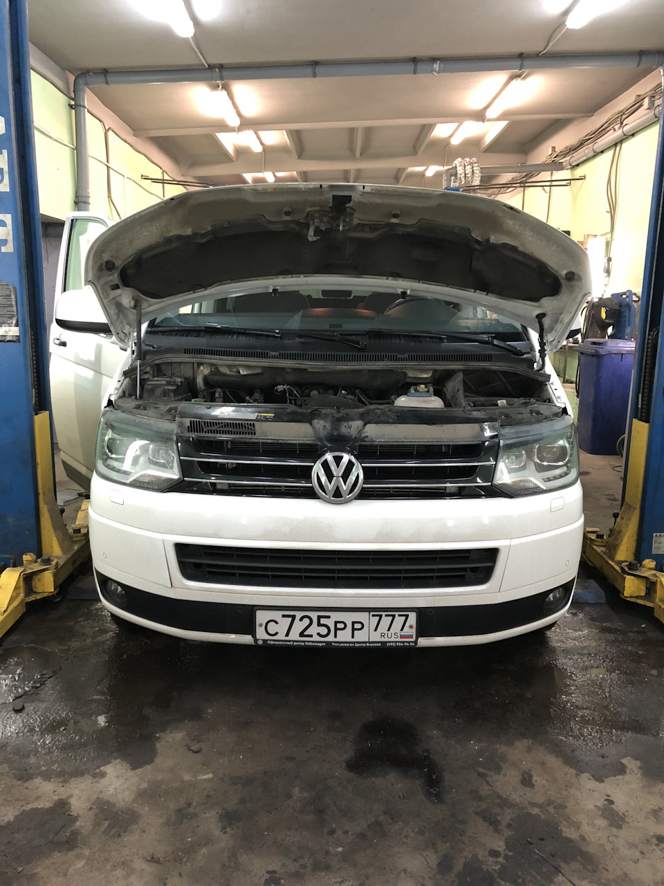 3. Большое ТО 70 000 км. — Volkswagen Multivan (T5), 2 л, 2015 года ...