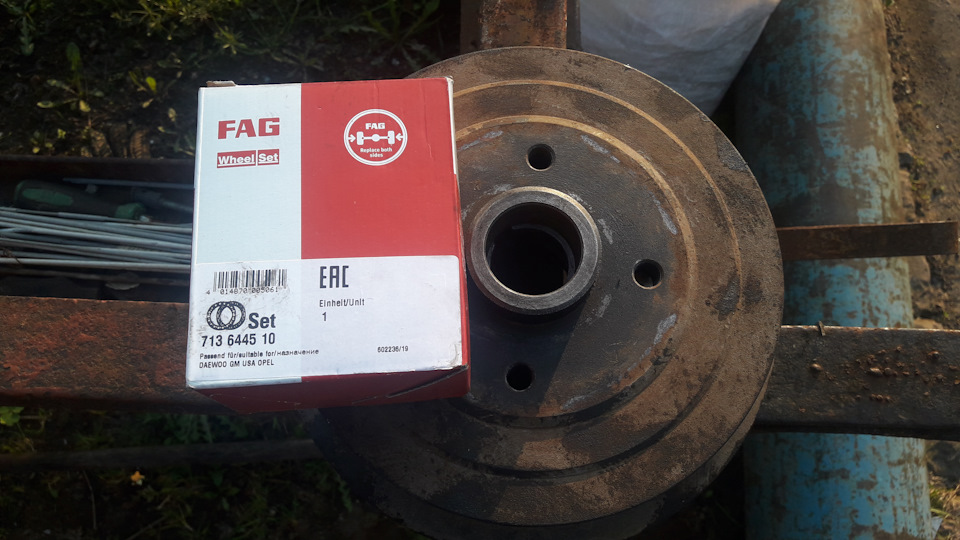 Замена задних ступичных подшипников — Daewoo Sens, 1,3 л, 2003 года ...