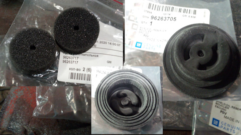 96263705 Уплотнение масляного фильтра гидроусилителя GM | Запчасти на ...