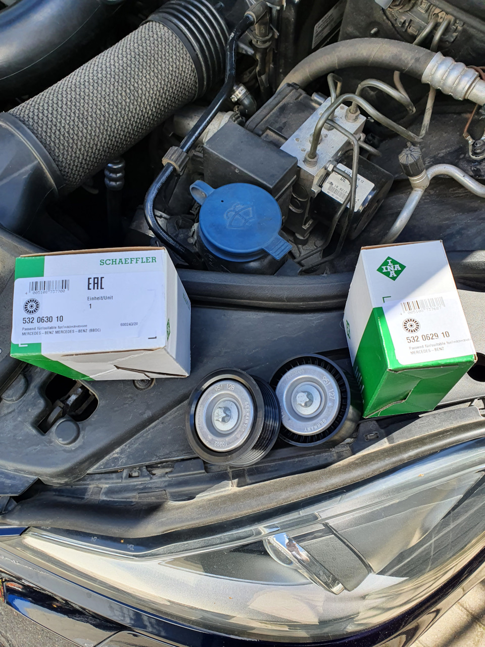 532063010 Ролик ремня приводного INA | Запчасти на DRIVE2