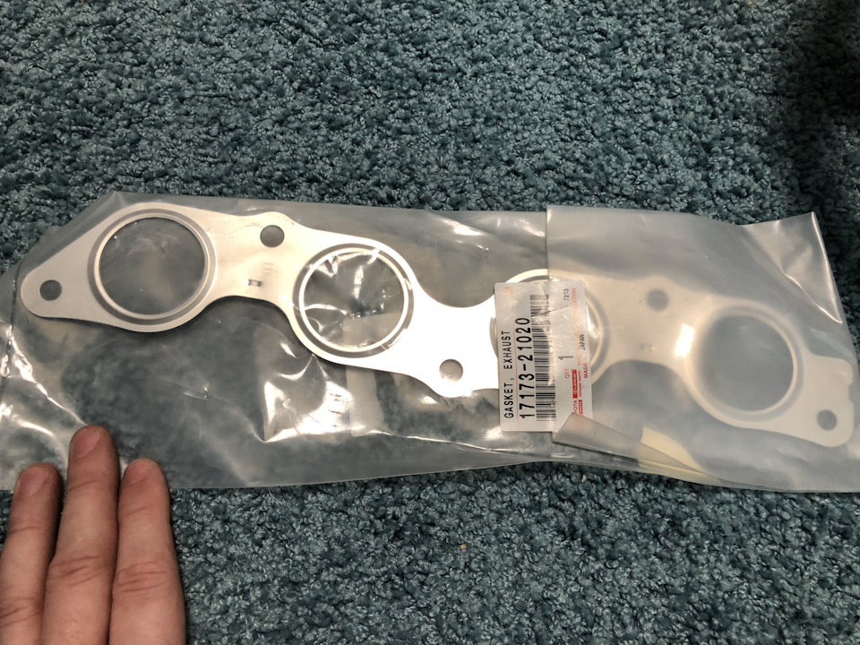 1717321020 Прокладка выпускного коллектора TOYOTA BB/BELTA/COROLLA RUNX ...