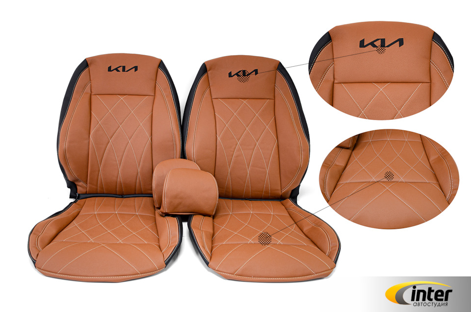 Комплект каркасных авточехлов для KIA Rio (4gn) X-Line — AS-INTER на DRIVE2
