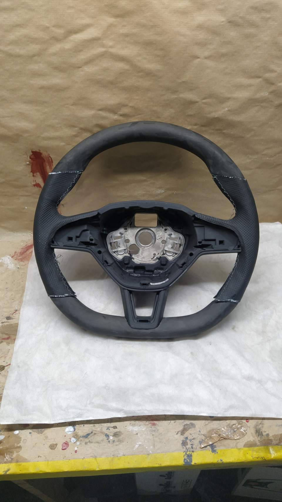 Руль в исполнении кованный карбон — DRIVE2