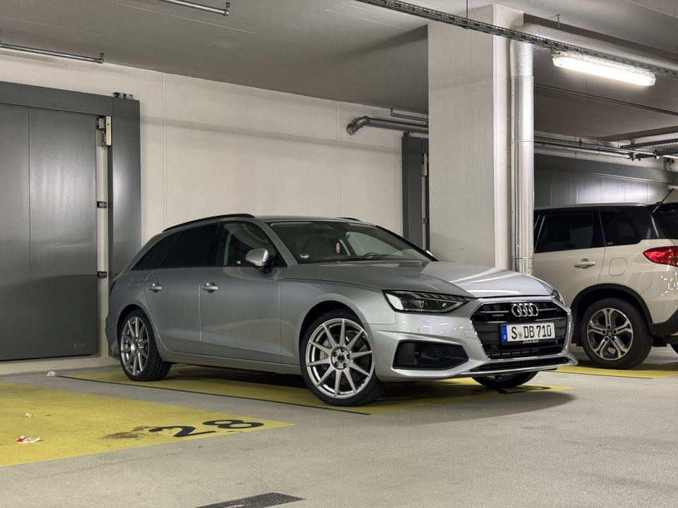 Borbert GTX 19 + Hankook Ventus Evo3 — Audi A4 Avant (B9), 2 л, 2019 ...