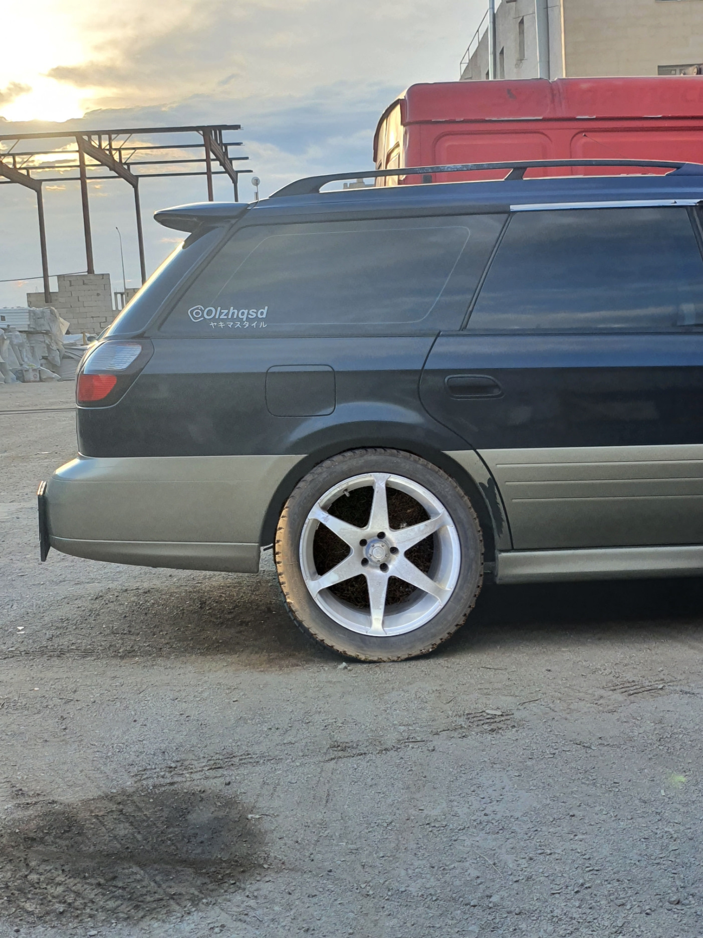 Rays versus ss6 R17 — Subaru Outback (BH), 2 л, 2000 года | колёсные ...