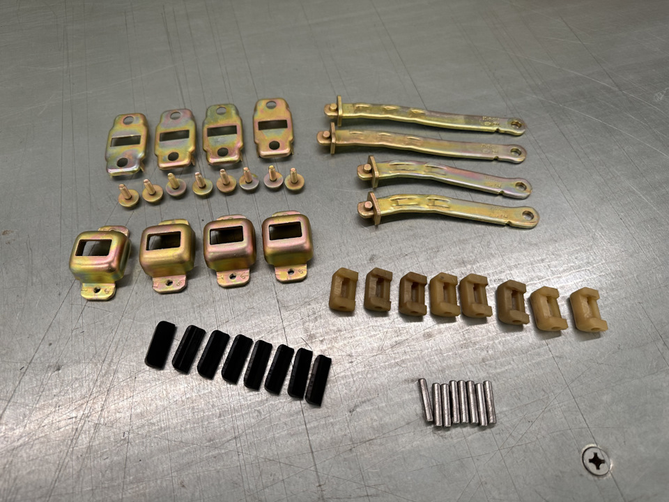 Ограничители дверей, восстановление. — Opel Vectra A, 2 л, 1994 года ...