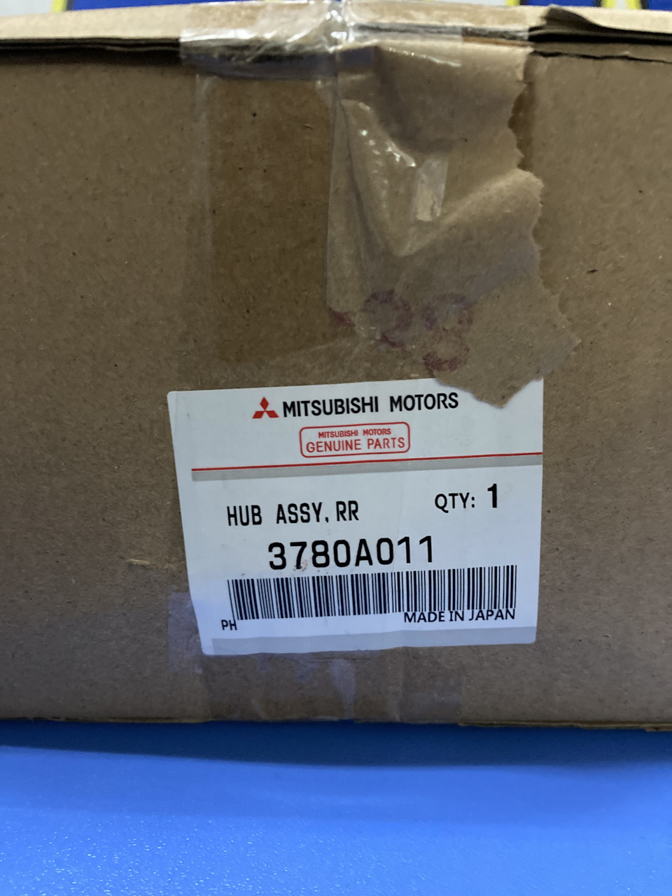 3780A011 Ступица в сборе Mitsubishi | Запчасти на DRIVE2