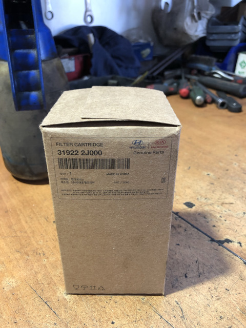 319222J000 Фильтр топливный (дизель) KIA HYUNDAI | Запчасти на DRIVE2