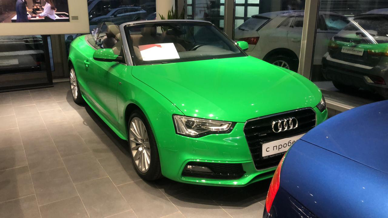Python Green — Audi A4 (B8), 1,8 л, 2012 года | стайлинг | DRIVE2