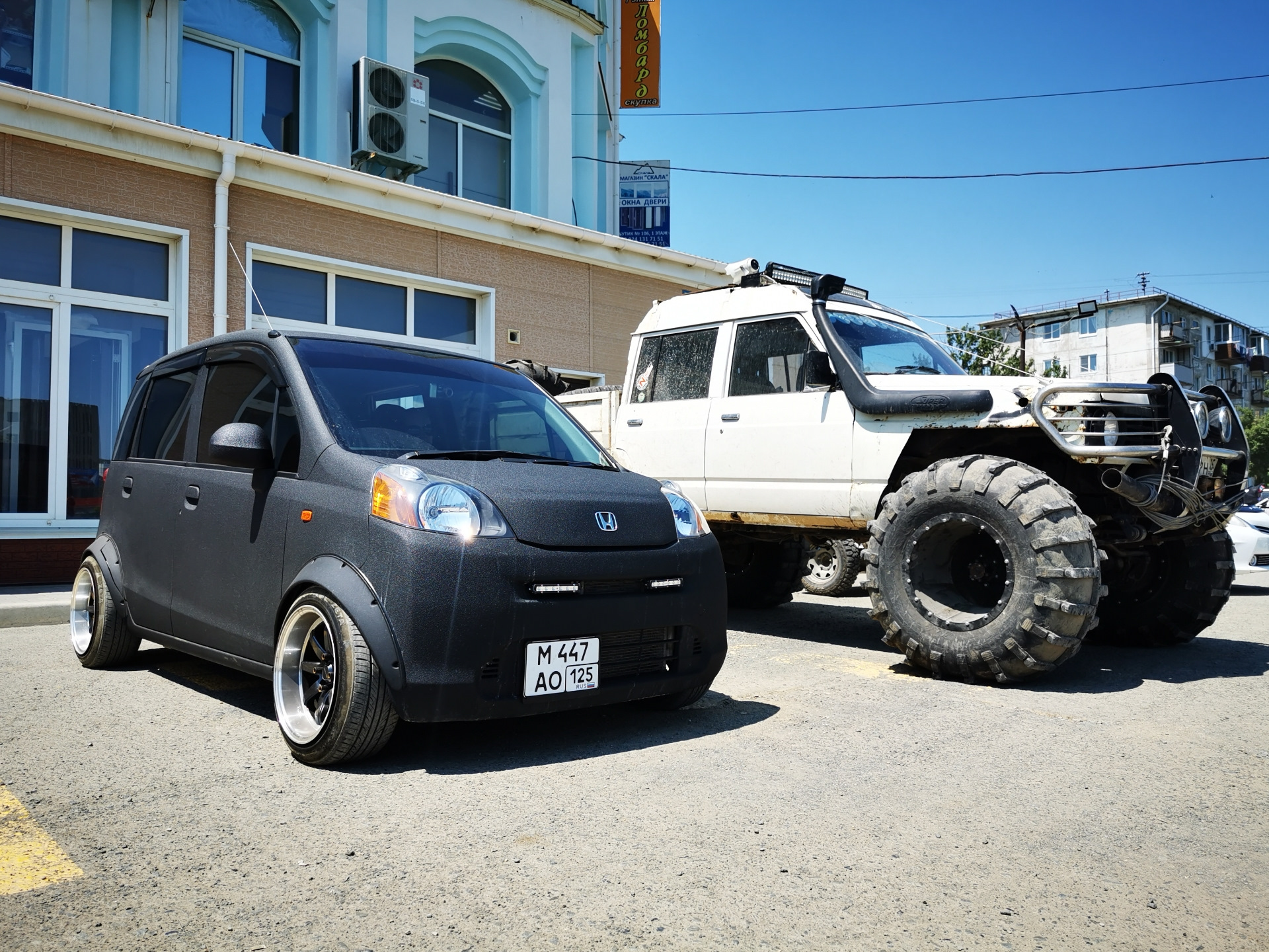 Немного контрастов — Honda Life (JB5/JB6/JB7/JB8), 0,7 л, 2009 года ...