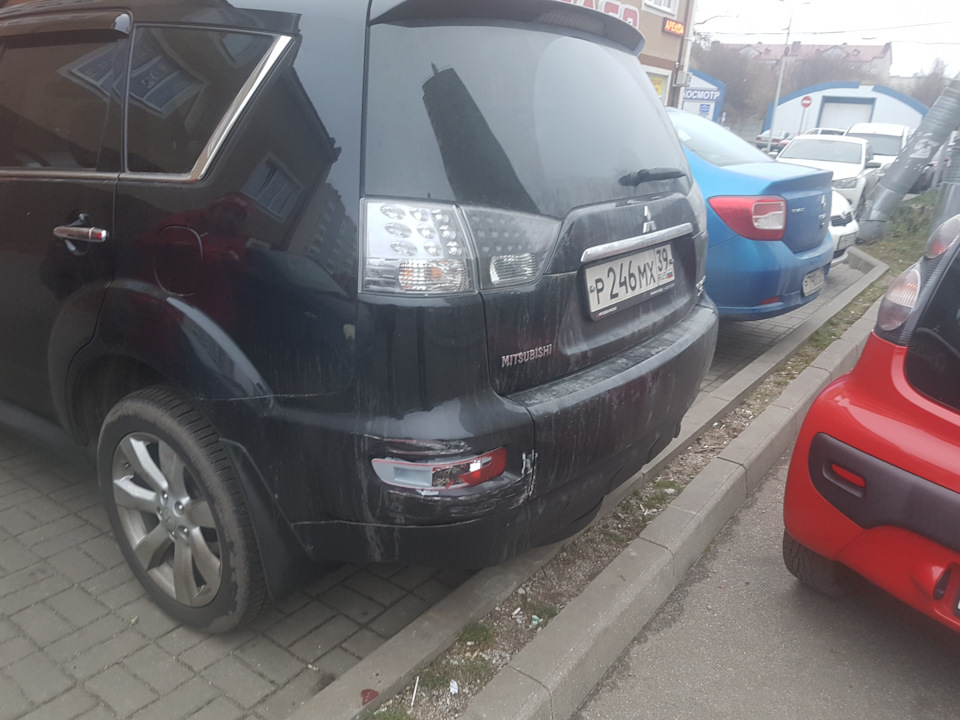 Восстановление после 2го ДТП — Mitsubishi Outlander XL, 3 л, 2011 года ...
