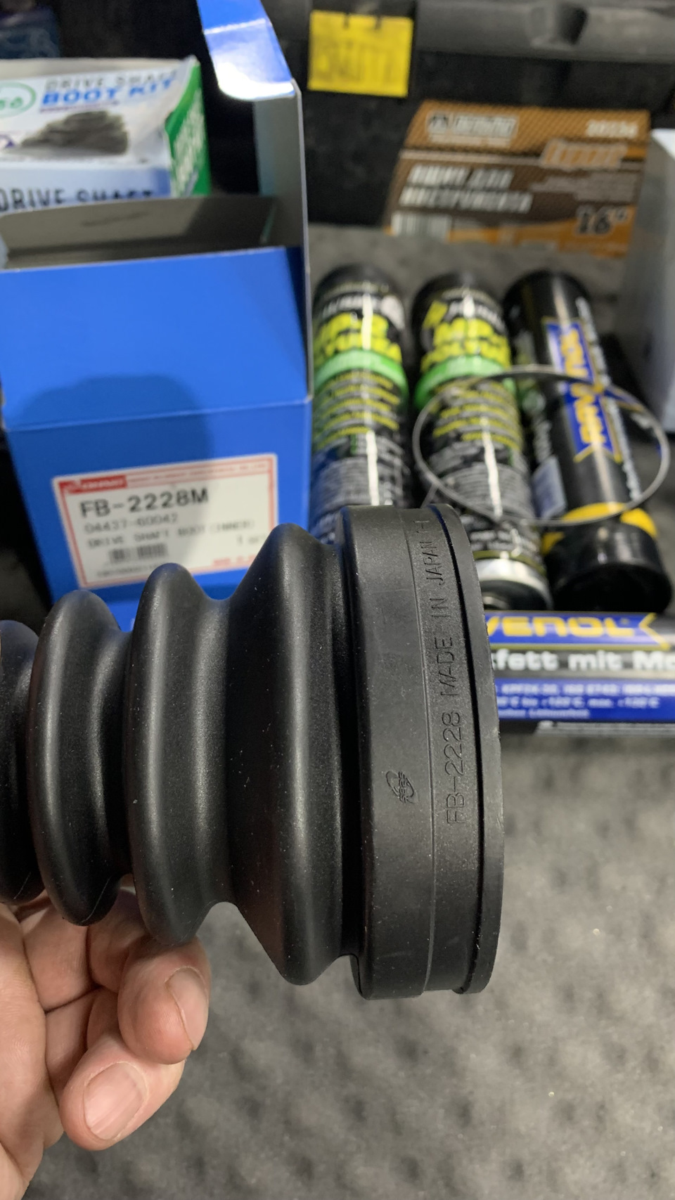 ☑ Замена пыльников привода и смазки для триподов Прадо120 ☑ — Toyota ...