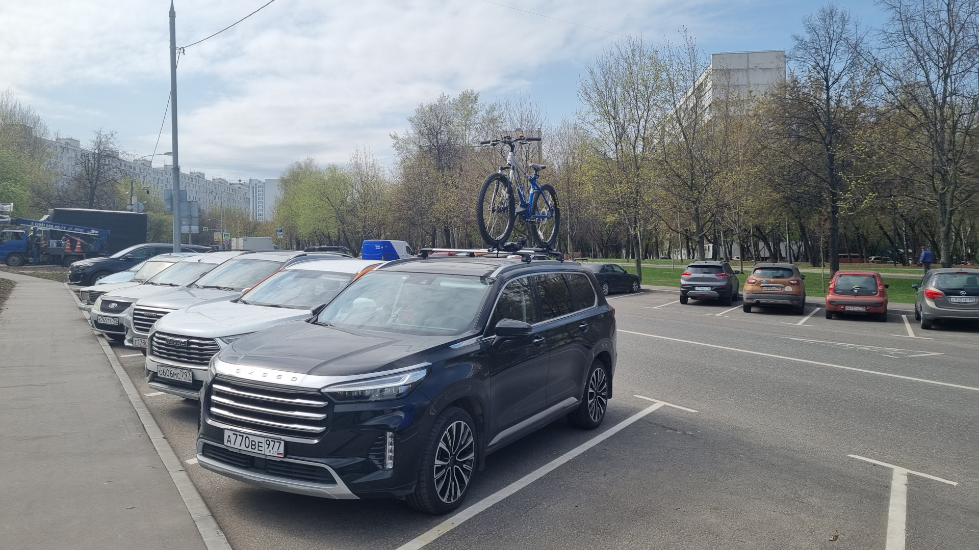 Багажник — Exeed VX, 2 л, 2023 года | аксессуары | DRIVE2