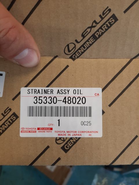 3533048020 Фильтр акпп TOYOTA LEXUS | Запчасти на DRIVE2