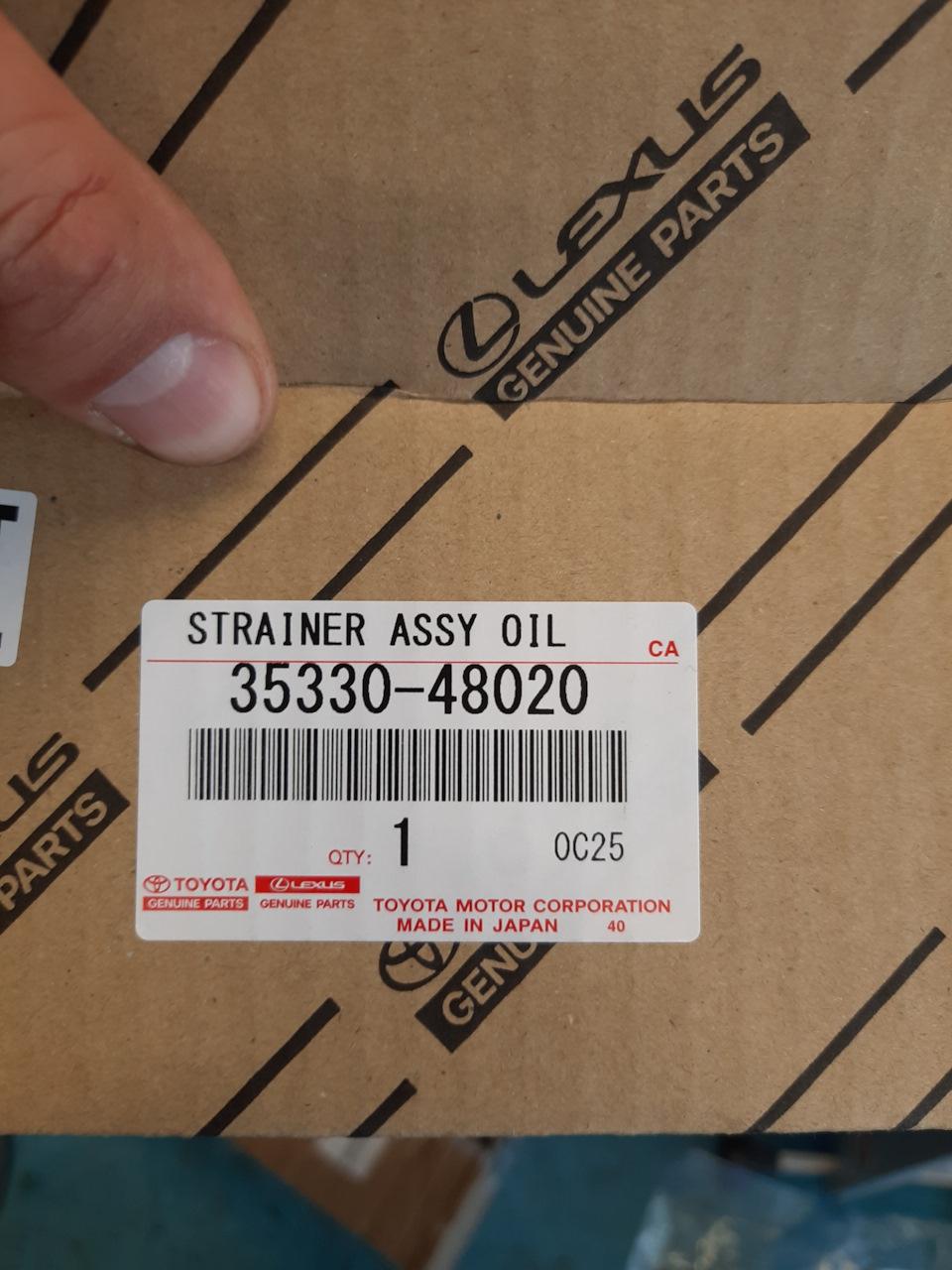 3533048020 Фильтр акпп TOYOTA LEXUS | Запчасти на DRIVE2