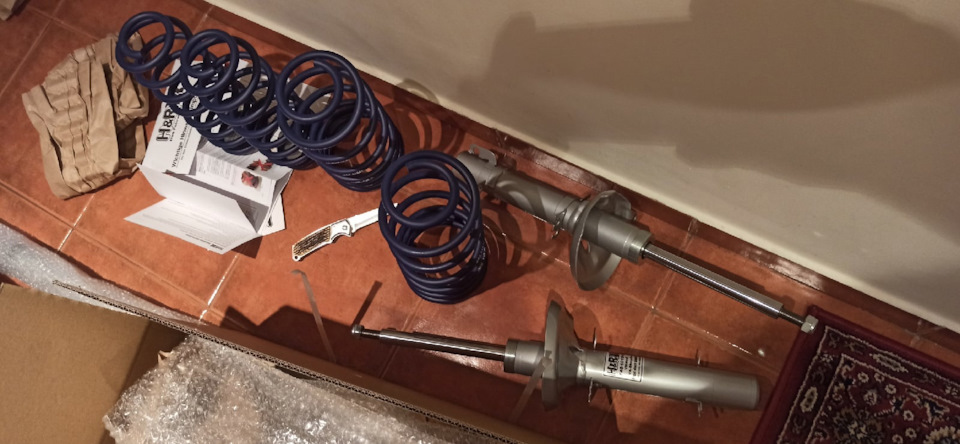 Комплект подвески для занижения H&R Cup Kit (-35мм в круг ...