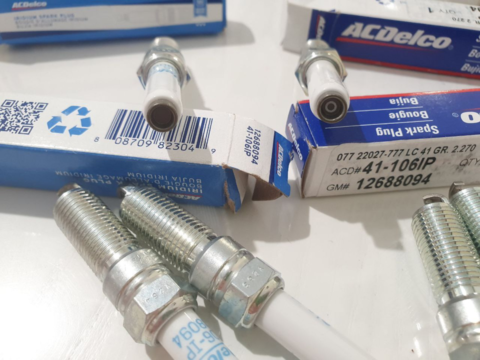 Свечи зажигания ACDelco для 1.3, L3T — Chevrolet TrailBlazer (crossover ...