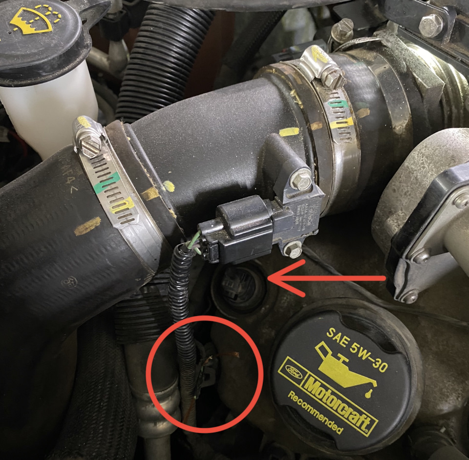 Ошибка P0020 и решение. — Ford Explorer (5G), 3,5 л, 2013 года ...