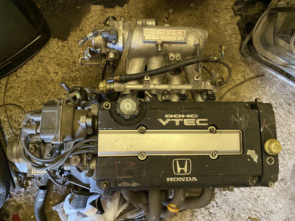 Свап на b18c4 и МКПП s80 — Honda Civic Hatchback (6G), 1,8 л, 1997 года ...