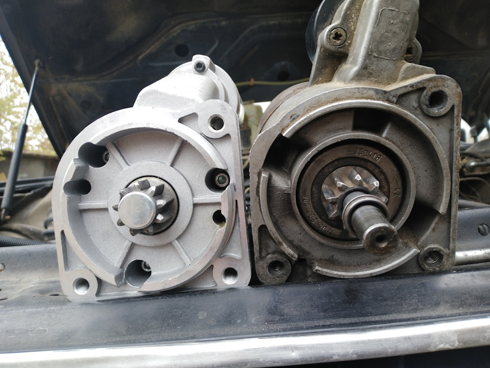 Стартер (головная боль). Решение проблемы. — Audi 100 (C3), 1,8 л, 1984 ...